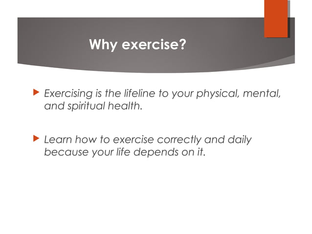 7 ways to motivate yourself to exercise | PPT