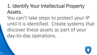 7 Ways to Protect Your Intellectual Property in 2019 | PPT