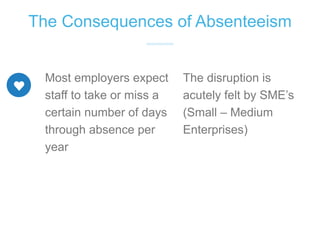 7 ways to reduce staff absence | PPTX