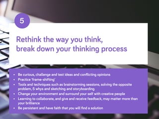 7 ways to (re)think innovatively | PPT