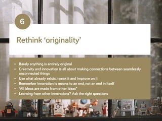 7 ways to (re)think innovatively | PPT