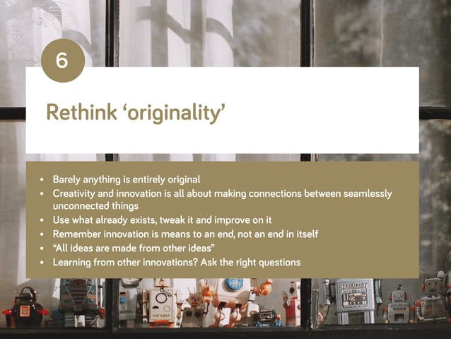 7 ways to (re)think innovatively | PPT