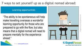7 Ways To Set Yourself Up As A Digital Nomad Abroad | PPT
