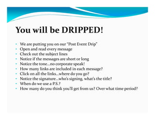 7 ways to use drip marketing in your business | PDF