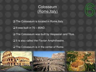 7 wonders of the world | PDF