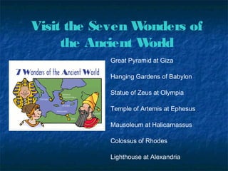 7wonders | PPT