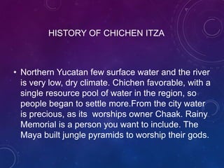 7 wonders "Chichen Itza" | PPTX