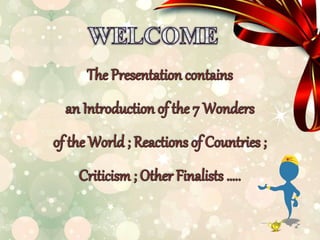 7 wonders of the world | PPTX