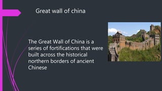 7 wonders of the world.ppt | South America Travel | Travel Locations