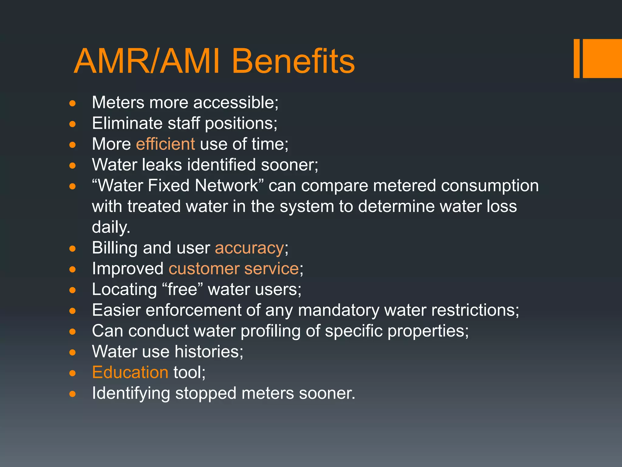 Advanced Metering Infrastructure (AMI) - Utility Implementation and ...