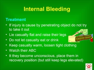 Internal Hemorrhage Treatment