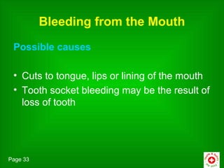 7 wounds and bleeding | PPT