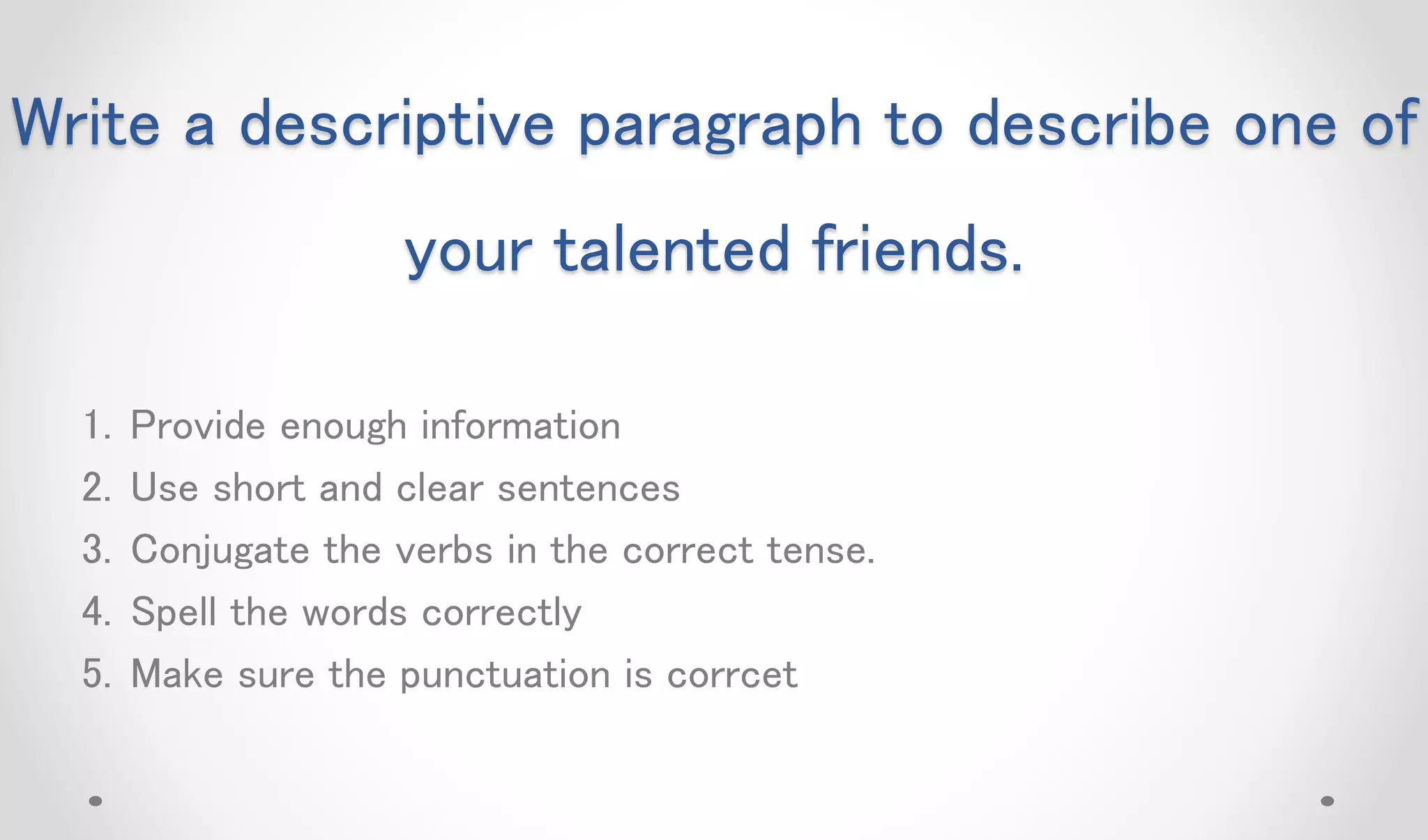 WRITING Descriptive Paragraph PPT.pptx