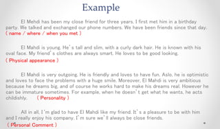 WRITING Descriptive Paragraph PPT.pptx