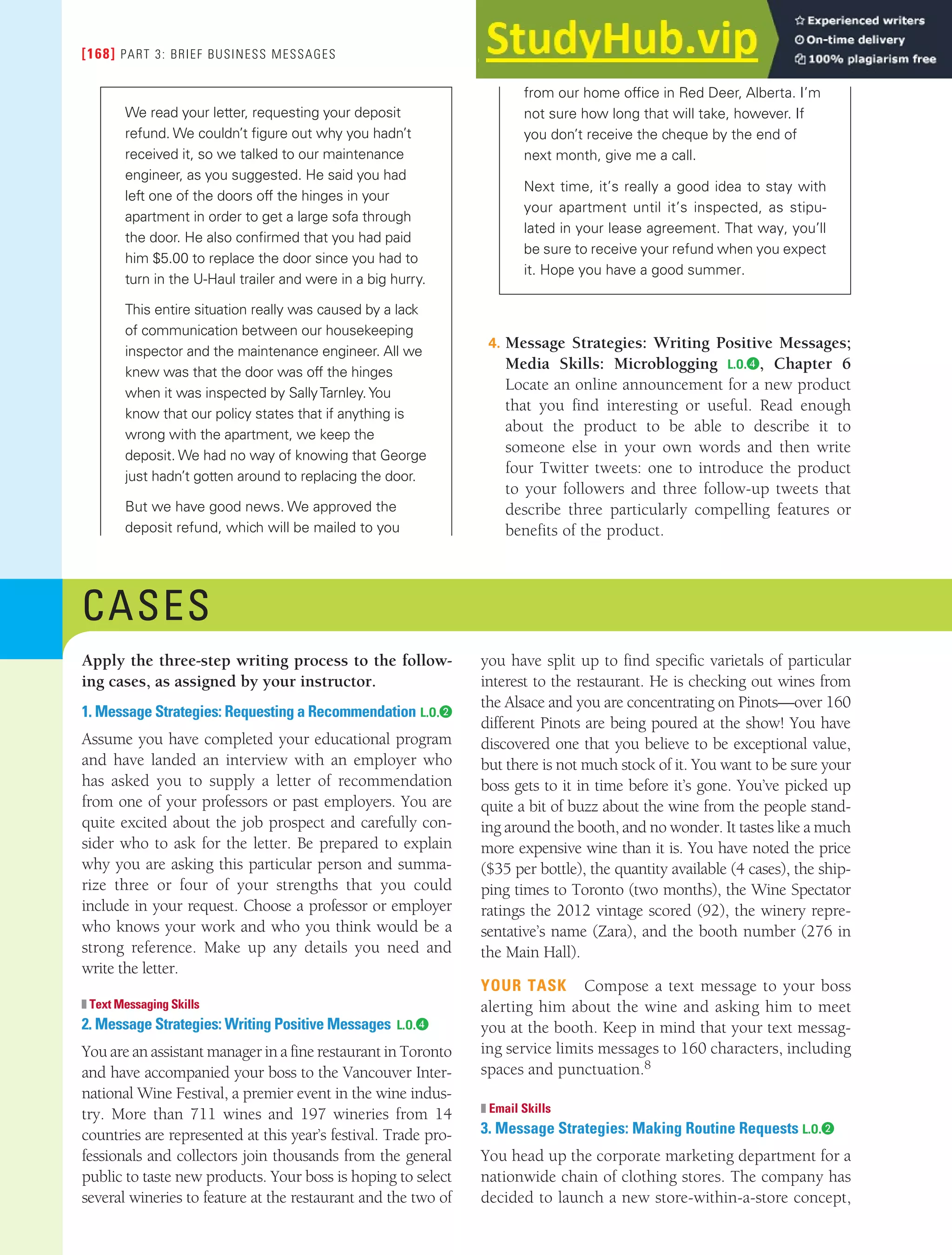 7 Writing Routine And Positive Messages | PDF