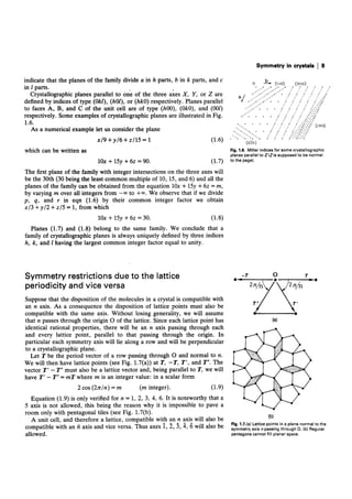 Fundamentals of Crystallography Giacovazzo 2000 | PDF