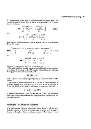 Fundamentals of Crystallography Giacovazzo 2000 | PDF