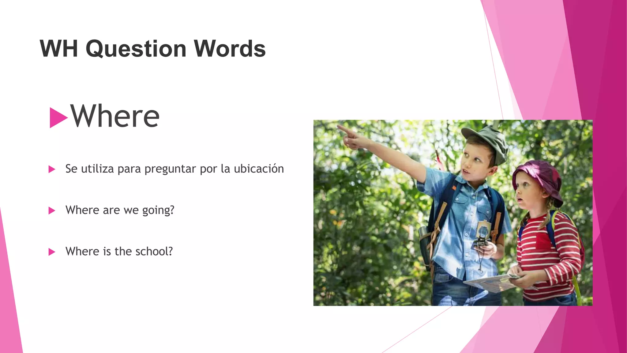 7x7 wh question words | PPT