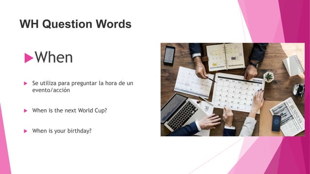 7x7 wh question words | PPT