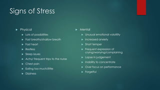 Stress management | PPTX | Mental Health | Diseases and Conditions