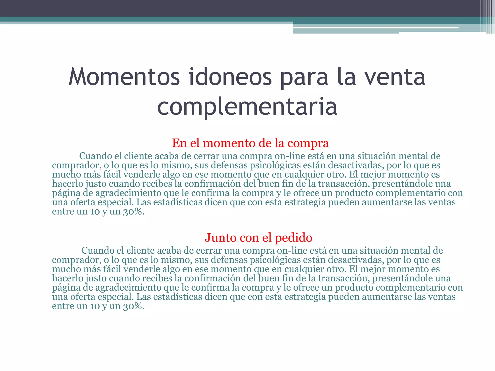 7xh planogramacion y venta complementaria | PPT
