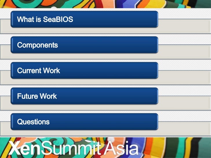 PV-Drivers for SeaBIOS using Upstream Qemu