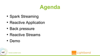 Reactive Streams, Linking Reactive Application To Spark Streaming | PDF | Computer Networking ...