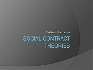 ETHICs: social contract theories lesson 2.1 | PPT