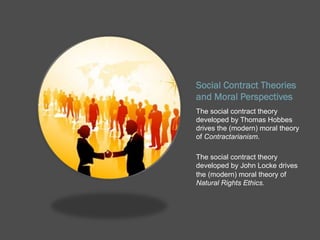 ETHICs: social contract theories lesson 2.1 | PPT