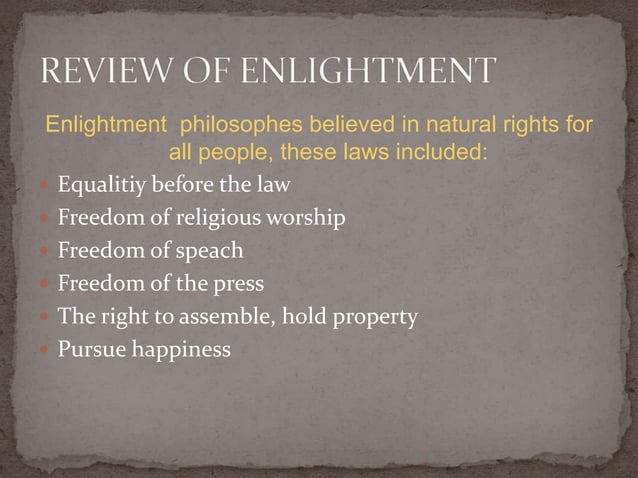 Enlightened Absolutism and 7 years War | PPT