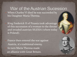 Enlightened Absolutism and 7 years War | PPTX | Death, Injury, or ...