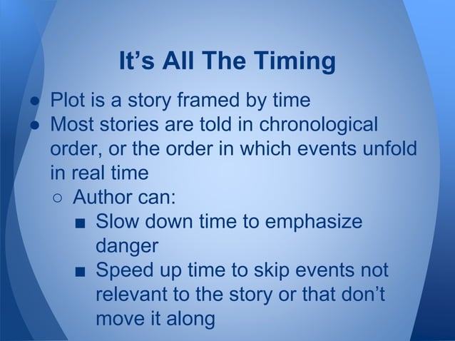 Plot and setting | PPT