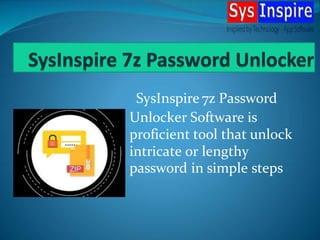 7z password-unlocker- | PPT