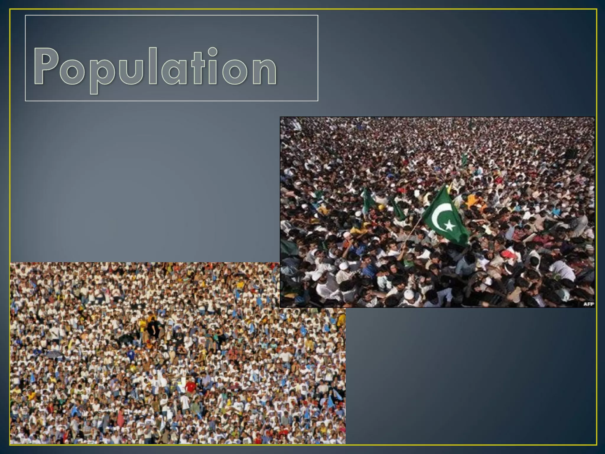 Population of pakistan | PPT