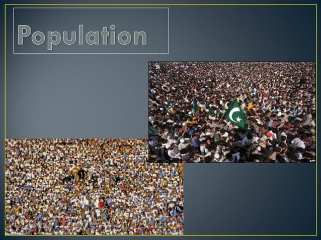 Population of pakistan | PPT