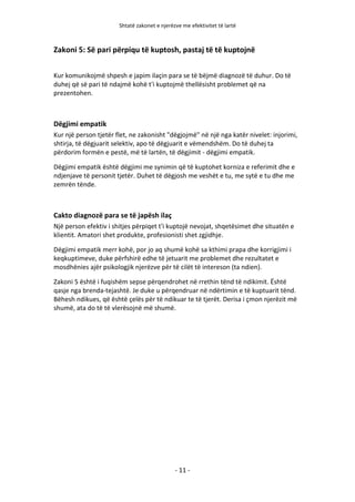 7 zakonet permbledhja | PDF