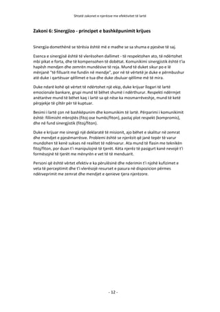 7 zakonet permbledhja | PDF