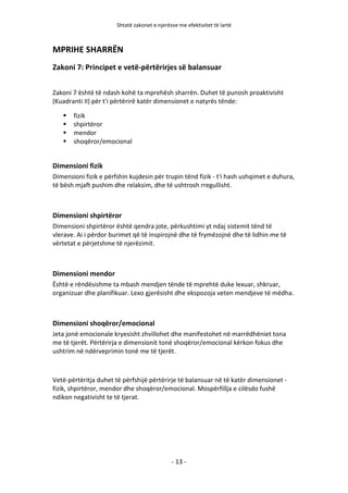 7 zakonet permbledhja | PDF