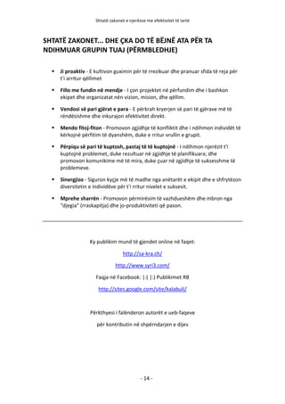 7 zakonet permbledhja | PDF