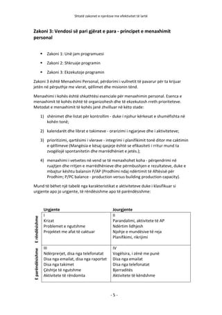 7 zakonet permbledhja | PDF