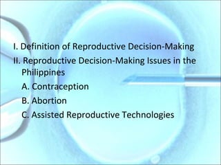 Reproductive Decision Making | PPT