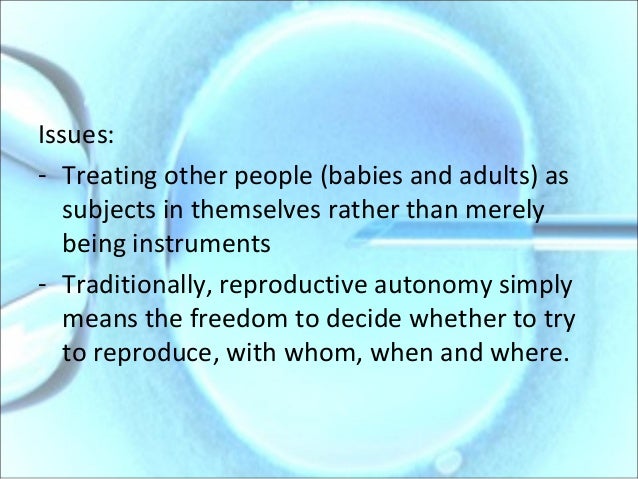 Reproductive Decision Making