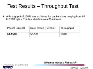 Packet Processing Application | PPT