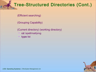 8 0-os file-system management | PPT | Operating Systems | Computer ...