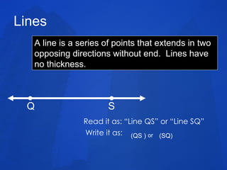 Geometric Terms | PPT