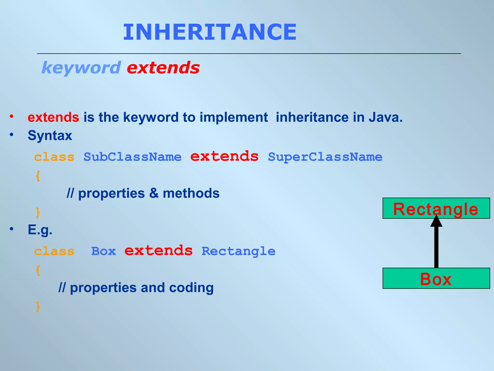 Inheritance & Polymorphism - 1 | PPT