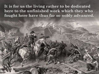 The Gettysburg Address (in Pictures) | PPTX