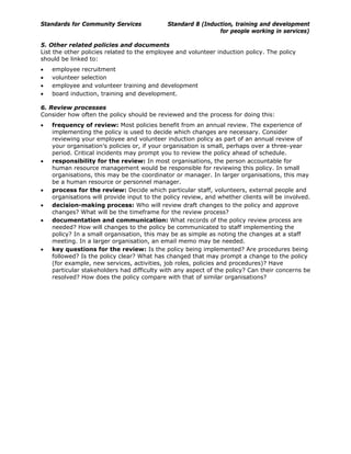 8.1 employee-and-volunteer-induction-policy-guideline | PDF