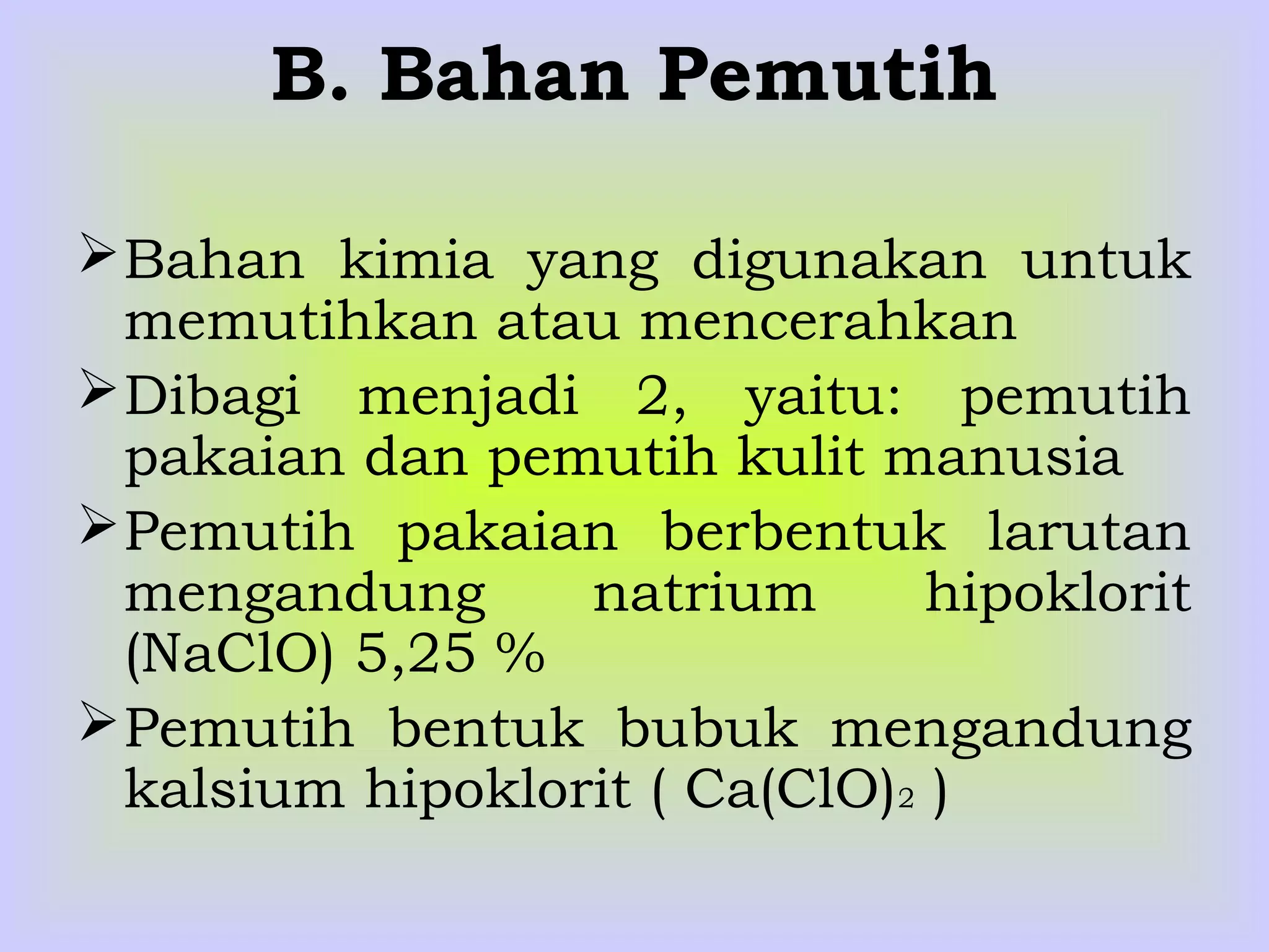 8 11. bahan kimia di rumah | PPT