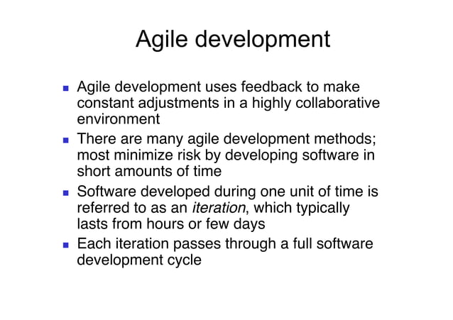 8 Architetture Software Architecture Centric Processes Ppt